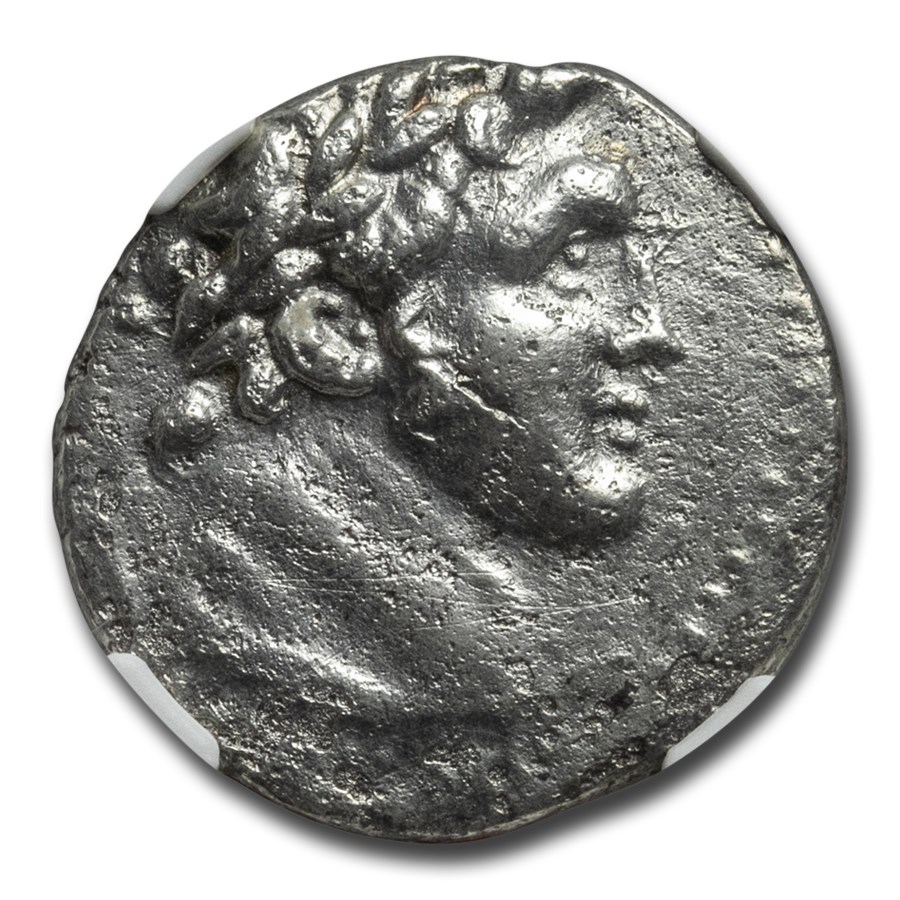 Buy Phoenicia Tyre Silver Shekel (126-5 BC-65-6 AD) Ch AU NGC | APMEX
