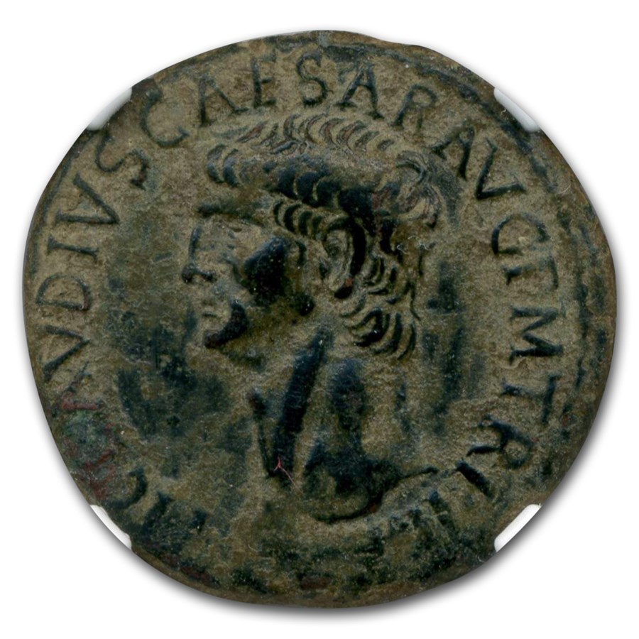 Buy Roman AE As Emperor Claudius (41-54 AD) Ch VF NGC | APMEX