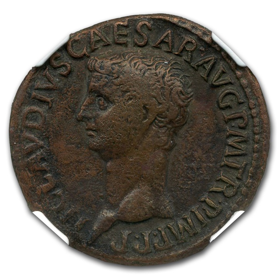Buy Roman AE As Emperor Claudius (41-54 AD) VF NGC | APMEX