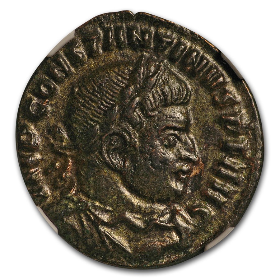 Buy Roman AE3 Emperor Constantine I (307-337 AD) XF NGC | APMEX