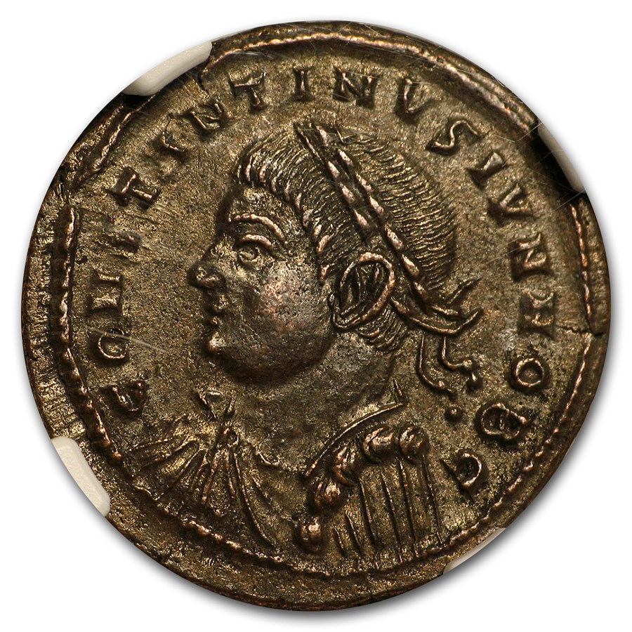 Buy Roman AE3 Emperor Constantine II (337-340 AD) CH AU NGC | APMEX