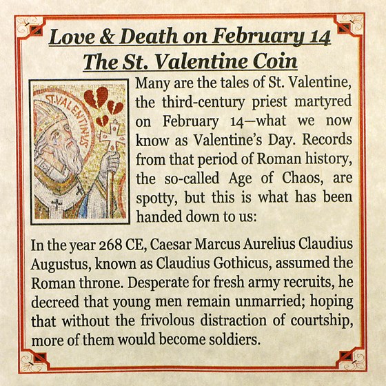 Buy Roman Antoninianus Claudius II Gothicus - the St. Valentine Coin ...