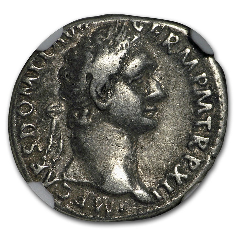 Buy Roman AR Denarius Emp Domitian (81-96 AD) VF NGC (RIC II 719) | APMEX