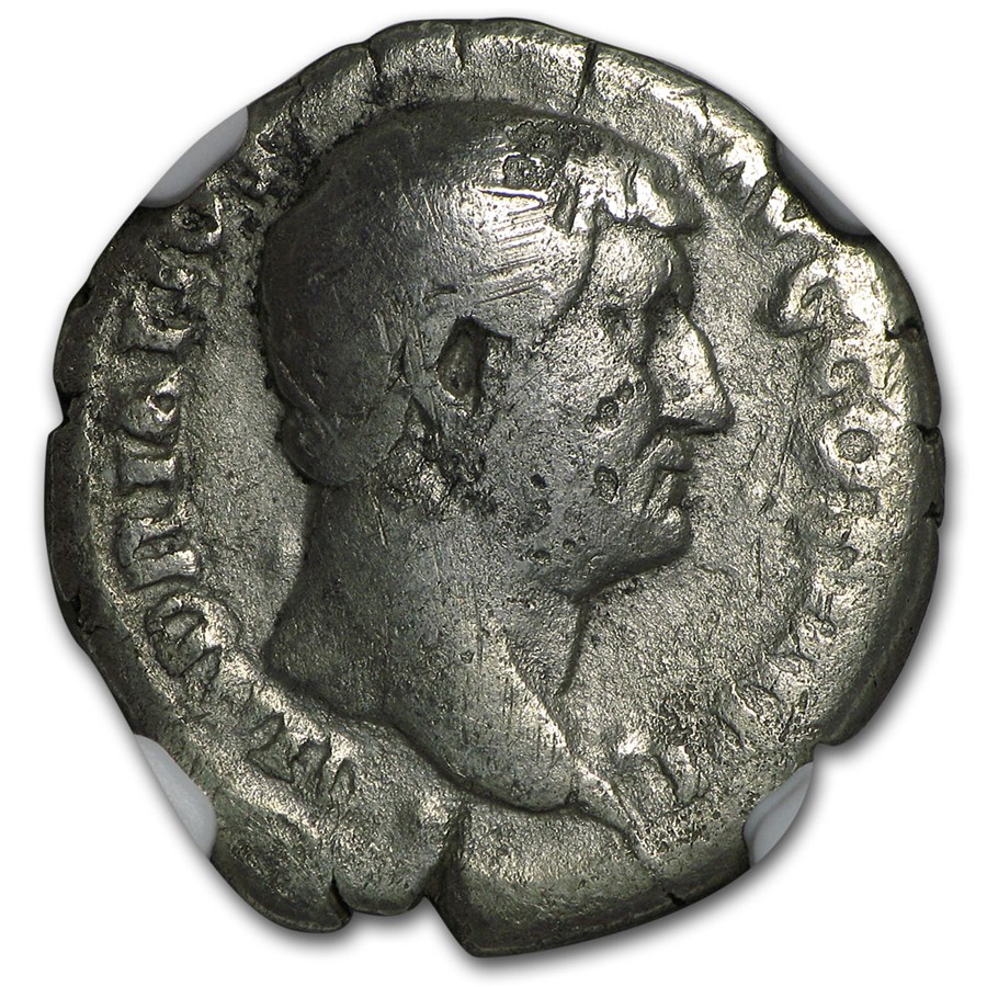 Buy Roman AR Denarius Emperor Hadrian (117-138 AD) Fine NGC | APMEX