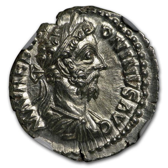 Buy Roman AR Denarius M. Aurelius (161-180 AD) MS NGC (RIC II 409) | APMEX