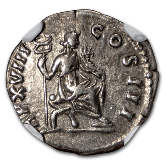 Buy Roman AR Denarius Marcus Aurelius XF NGC (Colosseum Hoard Vault ...