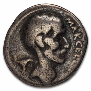 Buy 50 BC Roman Silver Denarius Marcellinus VG | APMEX