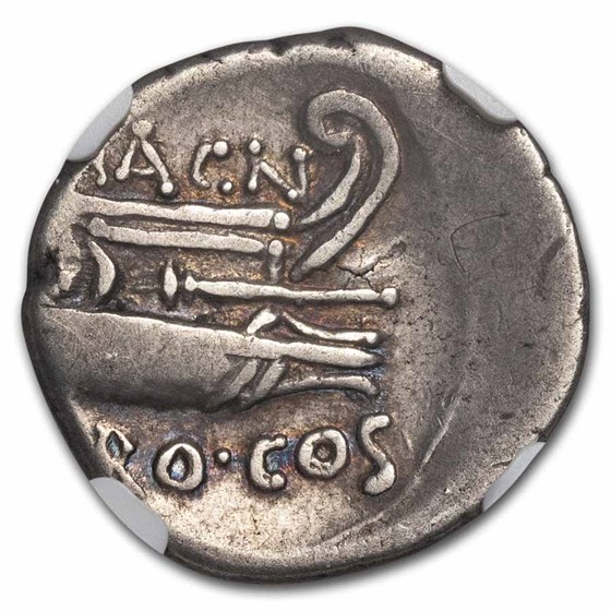 Buy 48 BC Roman AR Denarius Pompey Magnus Fine | APMEX