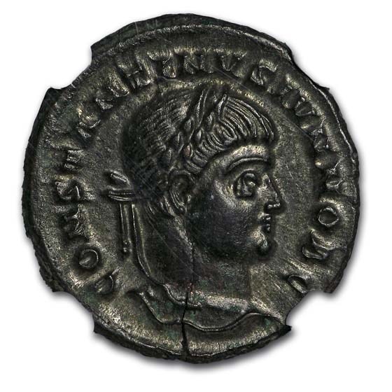 Buy Roman Bi Nummus Emperor Constantine II (337-340 AD) Ch AU NGC | APMEX