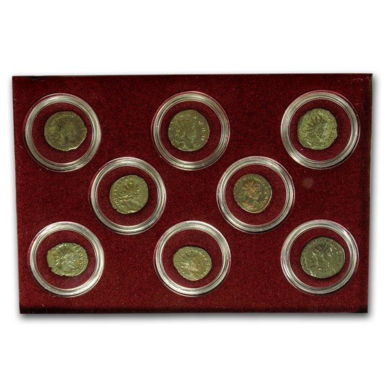 Buy Roman Bronze 8-Coin Collection Rise and Fall of the Gallic Empire ...