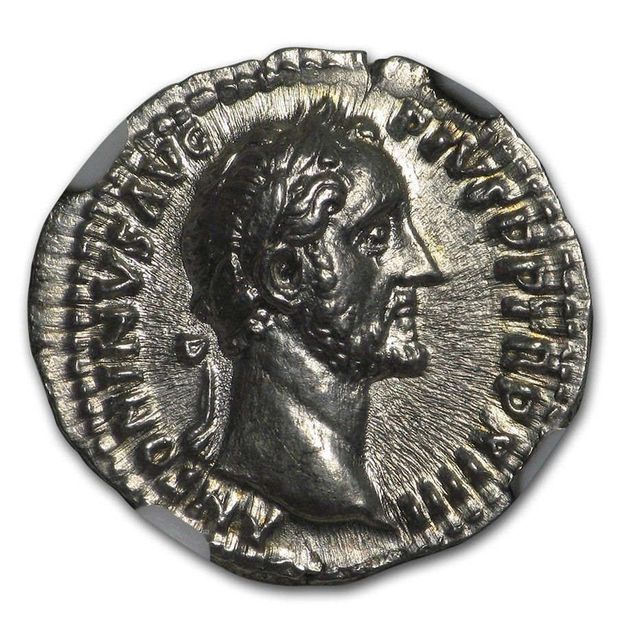 Buy Roman Denarius Emperor Antoninus Pius (138-161 AD) MS NGC | APMEX