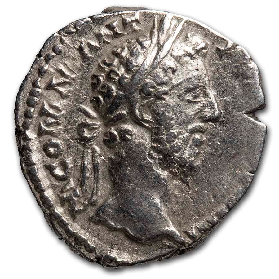 Buy Roman Emp. AR Denarius Commodus (177-192 AD) Ch VF (RIC III 131 ...