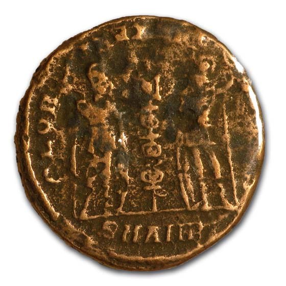 Buy Roman Empire Ae As (306-410 AD) Rome: The First Christian Empire ...