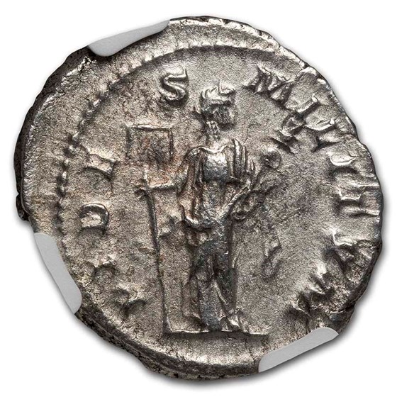 Buy Roman Empire AR Denarius Elagabalus AU NGC (RIC IV 73) | APMEX