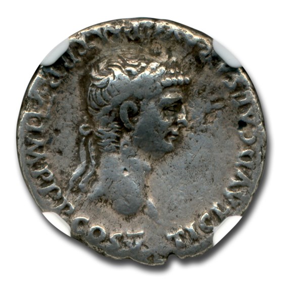 Buy Roman Empire AR Denarius Emp. Claudius (41-54 AD) VF NGC | APMEX