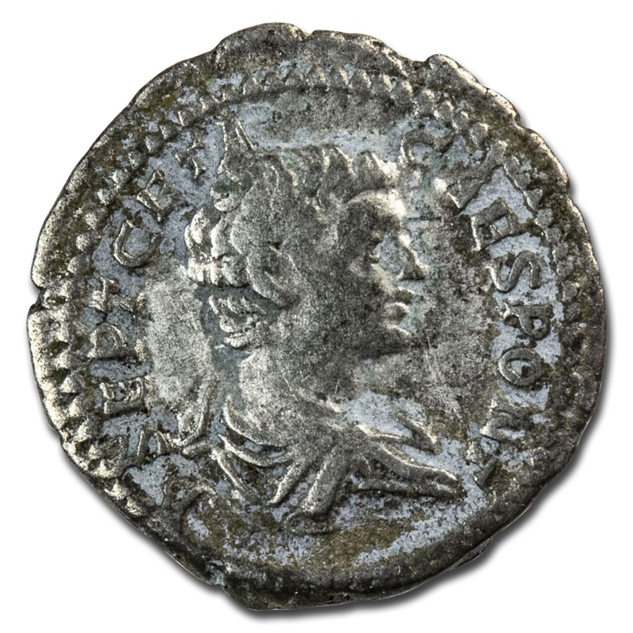 Buy Roman Empire AR Denarius Geta 200-205 AD Ch Fine (RIC IV 9a) | APMEX