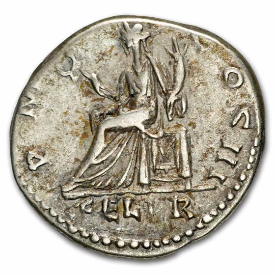 Buy 119-122 AD Roman Silver Denarius Hadrian VF | APMEX