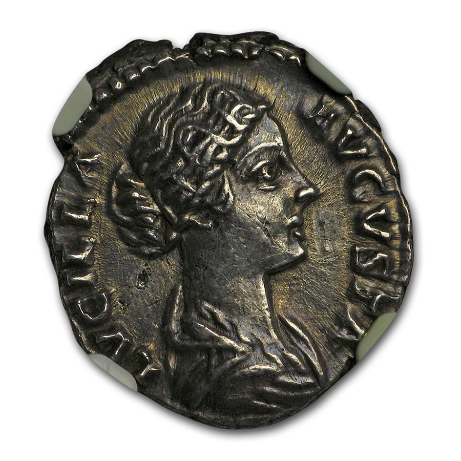 Buy Roman Empire AR Denarius Lucilla (164-182/3 AD) Ch XF NGC | APMEX