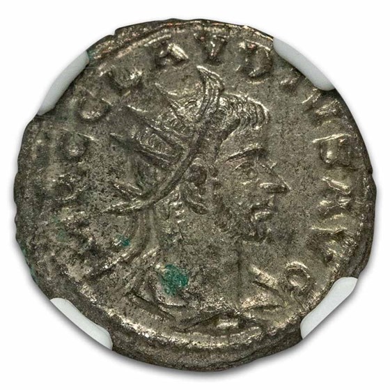 Buy Roman Empire BI Double Denarius Claudius II (268-270 AD) MS NGC | APMEX