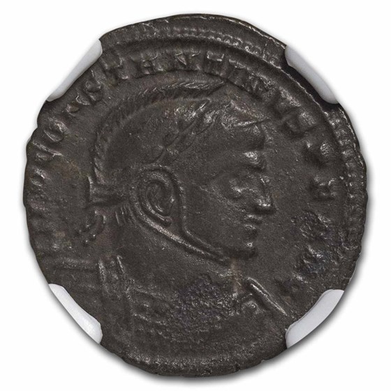 Roman Empire BI Nummus Constantine I 307-337 XF NGC (Random Coin)