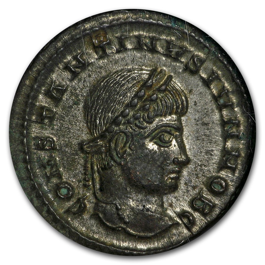 Buy Roman Empire Bi Nummus Emperor Constantine II (317-337 AD) NGC AU ...