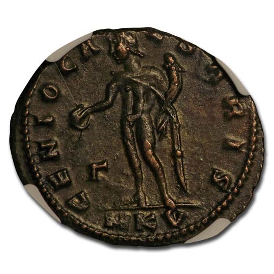 Buy Roman Empire Billon Nummus Maximinius II (310-313 AD) AU NGC | APMEX