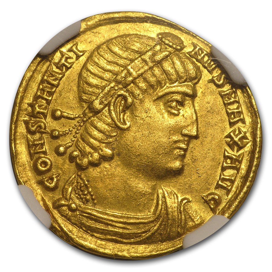 Buy Roman Empire Gold Solidus Emp. Constantine I (307-337 AD) AU NGC ...