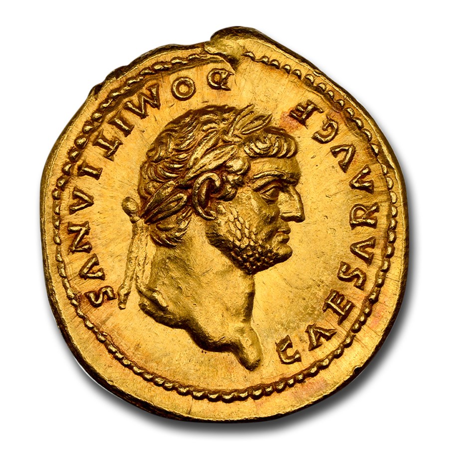 Buy 81 96 Ad Roman Gold Aureus Domitian Ch Au Apmex