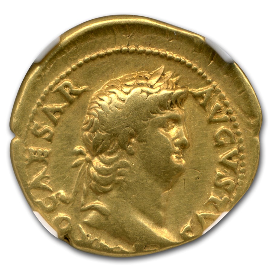 Buy Roman Gold Aureus Emperor Nero (54-68 AD) VF NGC | APMEX
