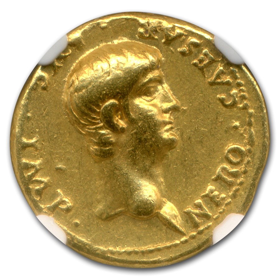 Buy Roman Gold Aureus Emperor Nero (54-68 AD) XF NGC | APMEX