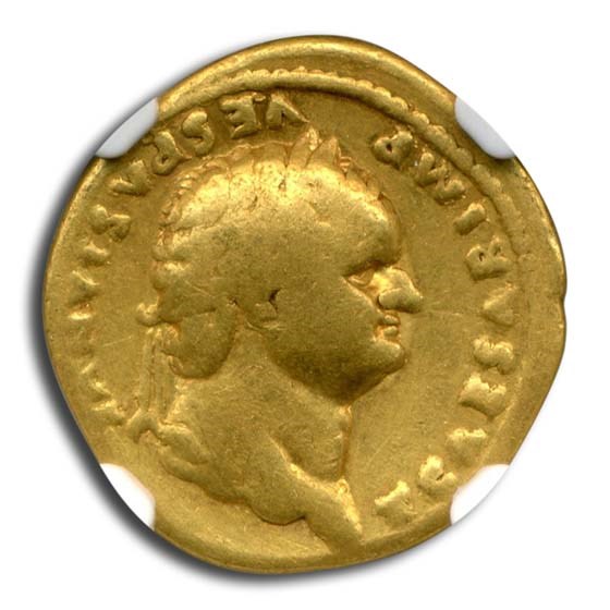 Buy Roman Gold Aureus Emperor Titus (79-81 AD) VG NGC | APMEX