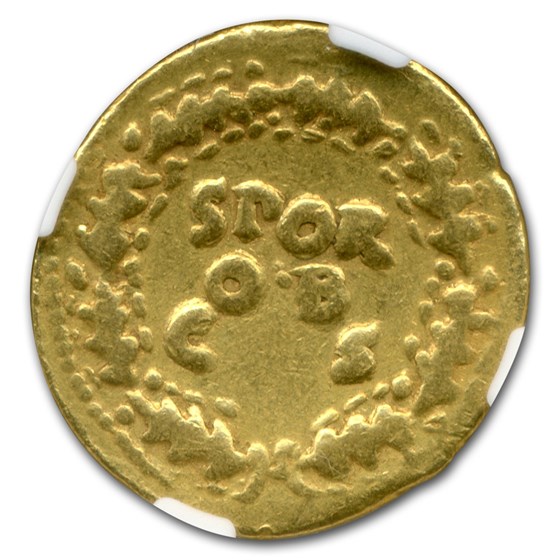 Buy Roman Gold Aureus Emperor Vitellius (69 AD) CH F NGC | APMEX