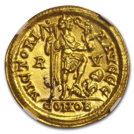 Buy Roman Gold Solidus Emperor Honorius (393-423 AD) MS NGC | APMEX