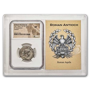 Roman Provincial BI Tetradrachm (251-253 AD) XF NGC (Vault)