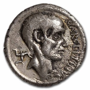 Buy 50 BC Roman Silver Denarius Lentulus XF Cr-439/1 | APMEX