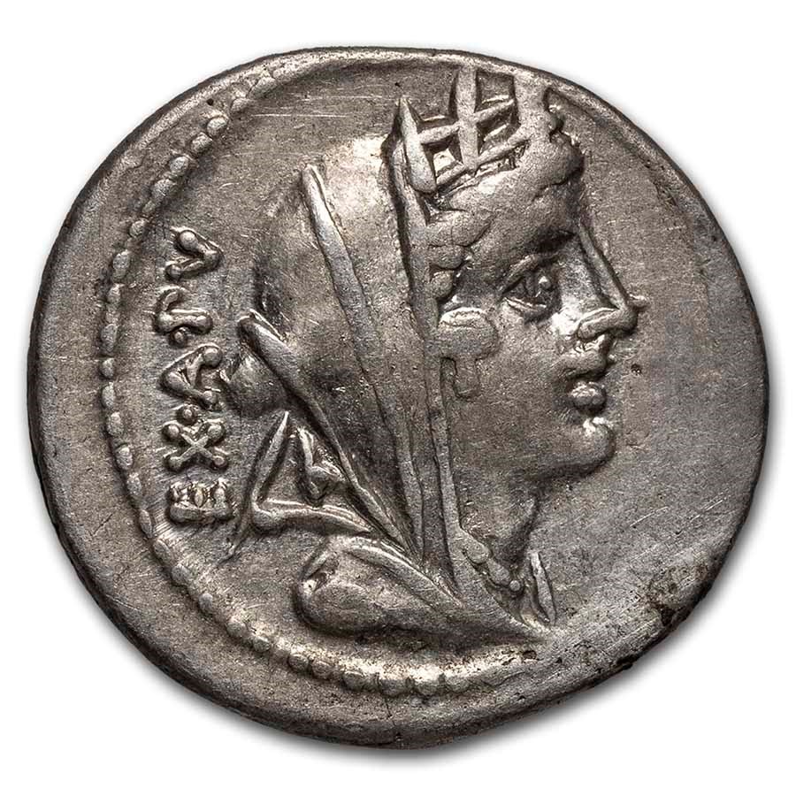 Buy Roman Republic AR Denarius C. Fabius (C.104 BC) XF (Cr-322/1b) | APMEX