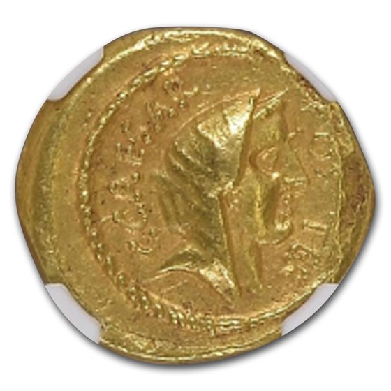 Buy Roman Republic Gold Aureus Julius Caesar (44 BC) Ch XF NGC | APMEX
