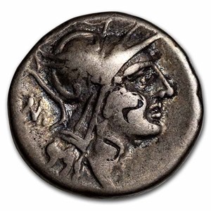 Buy Roman Republic Silver AR Denarius D. Silanus (91 BC) XF | APMEX