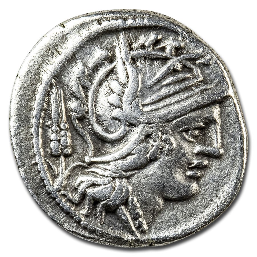 Buy Roman Republic Silver AR Denarius L. Julius (C.141 BC) Ch VF | APMEX