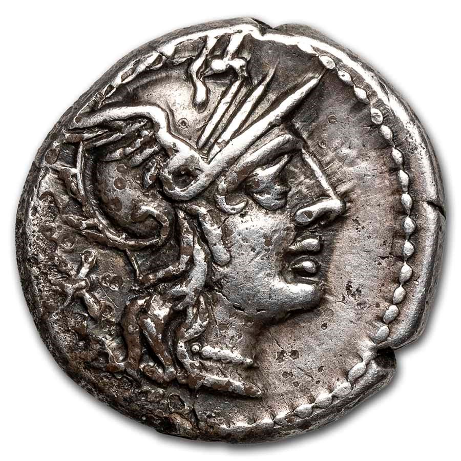 Buy Roman Republic Silver AR Denarius Numerius F. P. (C.126 BC) Ch VF ...