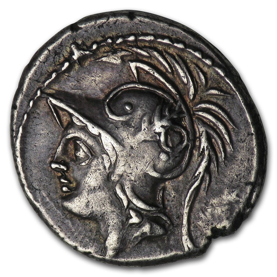 Buy Roman Republic Silver AR Denarius Q. Thermus M.F. (103 BC) XF | APMEX
