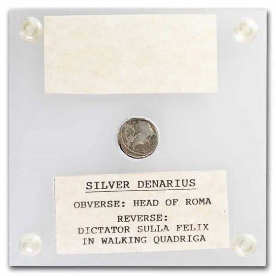 Roman Republic Silver Denarius Sulla (79 BC) XF (Cr-367)