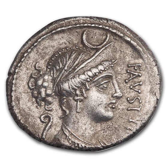 Buy Roman Republic Silver Denarius Sulla (c.56 BC) Ch AU NGC | APMEX