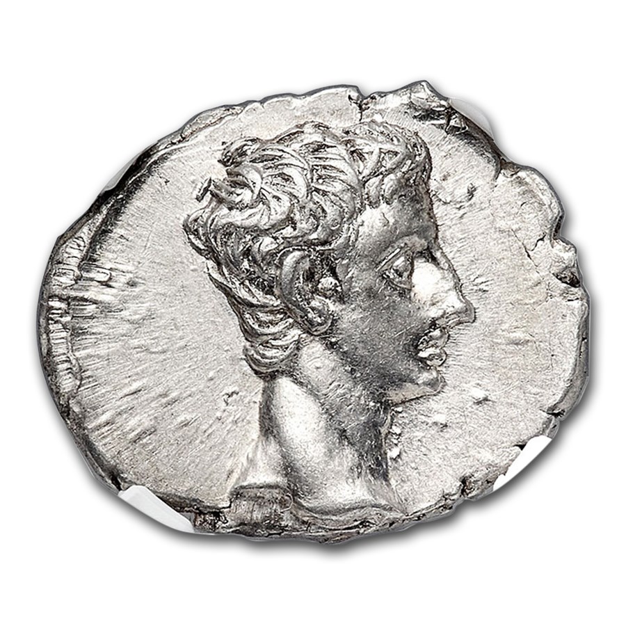 Buy Roman Silver Denarius Emperor Augustus (27 BC-14 AD) MS NGC | APMEX