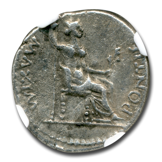 Buy Roman Silver Denarius Emperor Tiberius (14-37 AD) XF NGC | APMEX