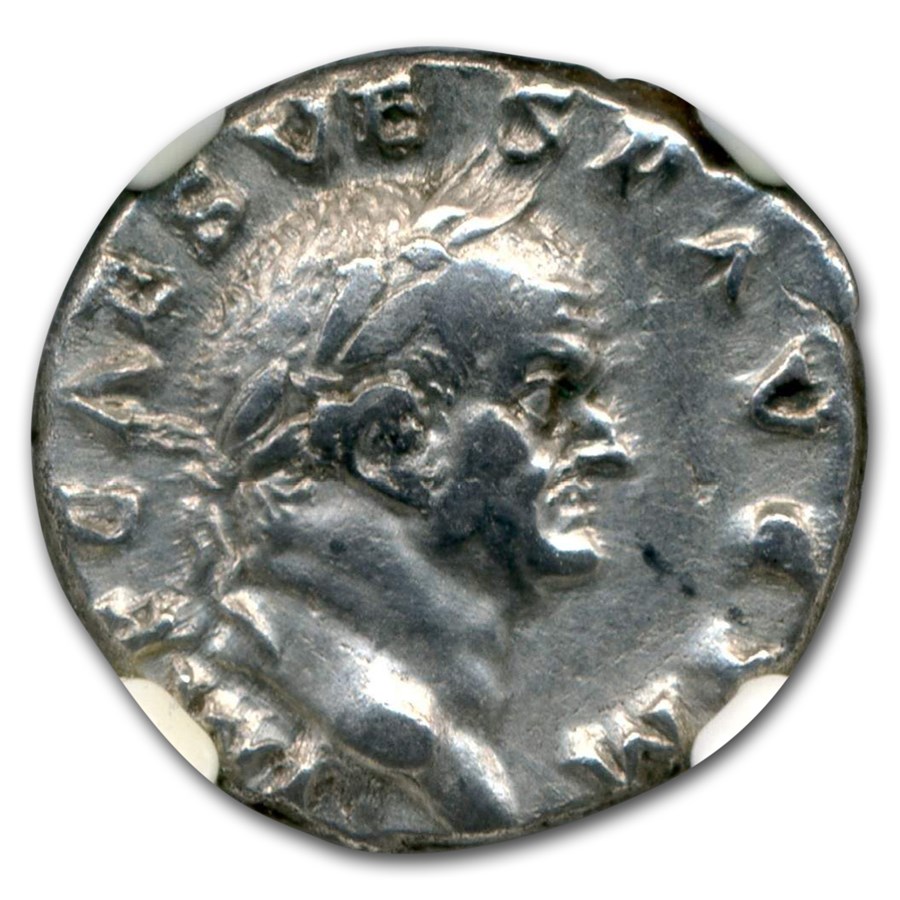 Buy Roman Silver Denarius Emperor Vespasian (69-79 AD) XF NGC | APMEX