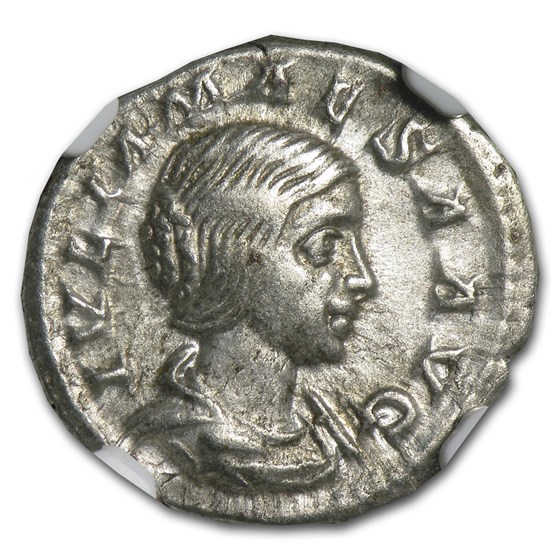 Buy Roman Silver Denarius Julia Maesa Ch-VF NGC (218-224/5 AD) | APMEX