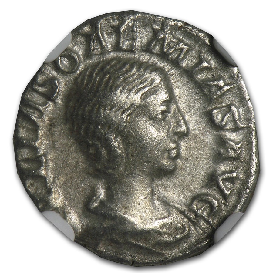 Buy Roman Silver Denarius Julia Soaemias Ch-VF NGC (218-222 AD) | APMEX