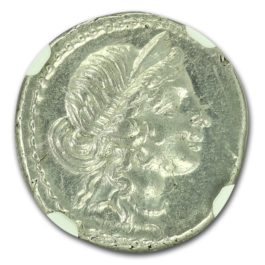 Buy Roman Silver Denarius Julius Caesar/Venus (c.44 BC) AU NGC | APMEX