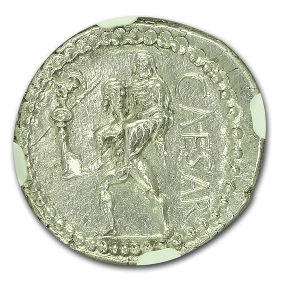 Buy Roman Silver Denarius Julius Caesar/Venus (c.44 BC) AU NGC | APMEX